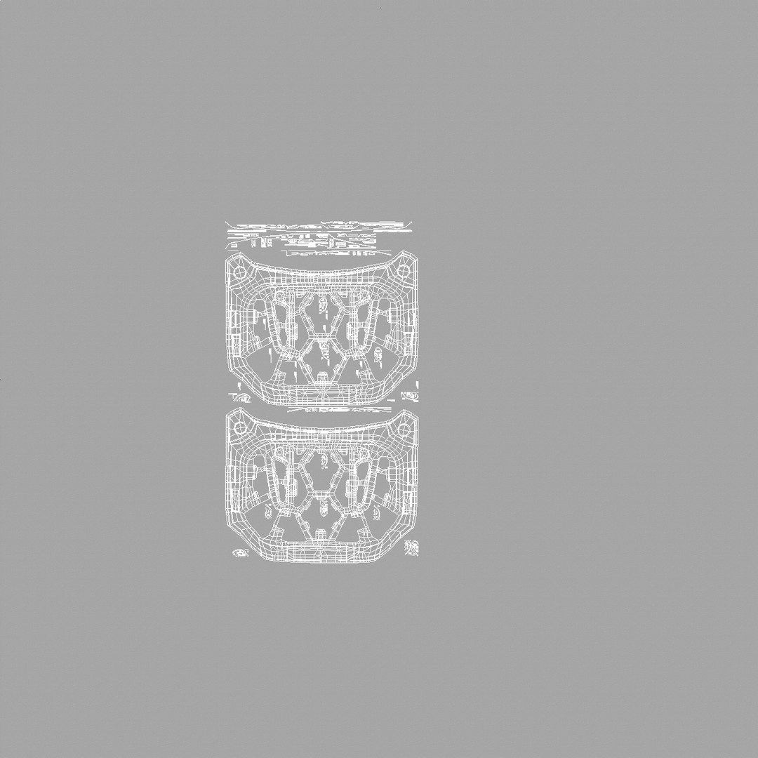 Automotive Hood Base Structure 3D Model - TurboSquid 2215826