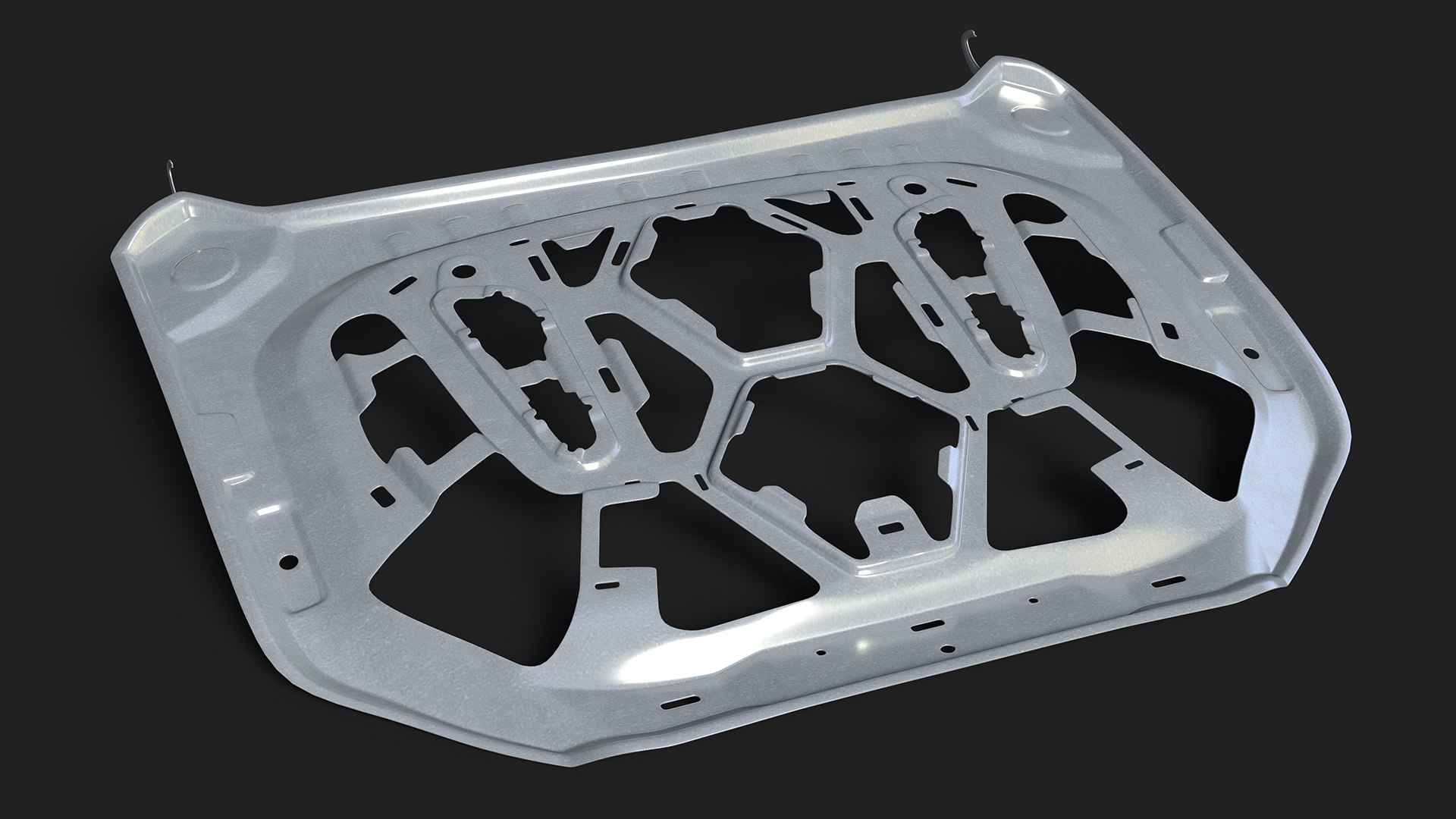 Automotive Hood Base Structure 3D Model - TurboSquid 2215826
