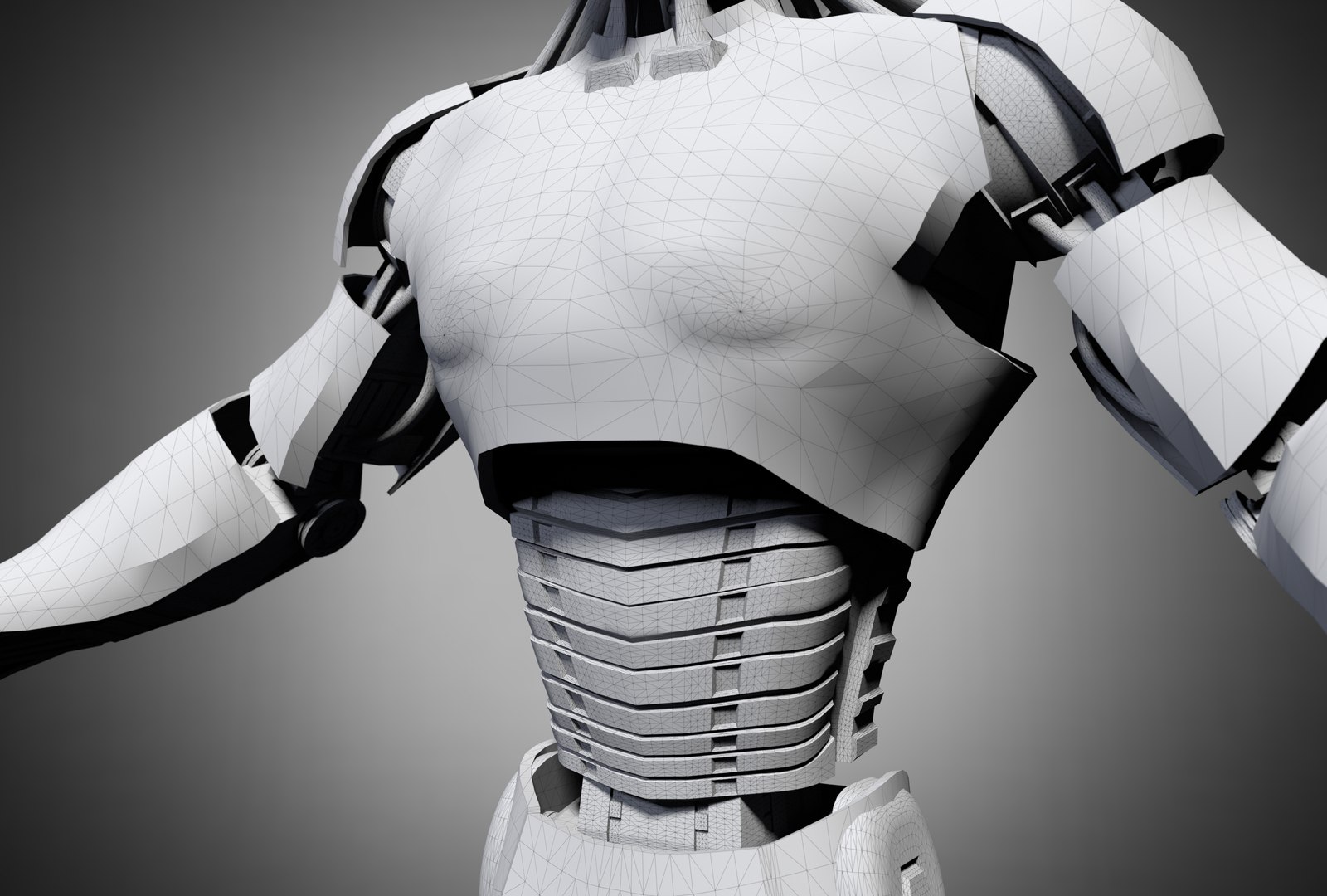 3d Android Male Model