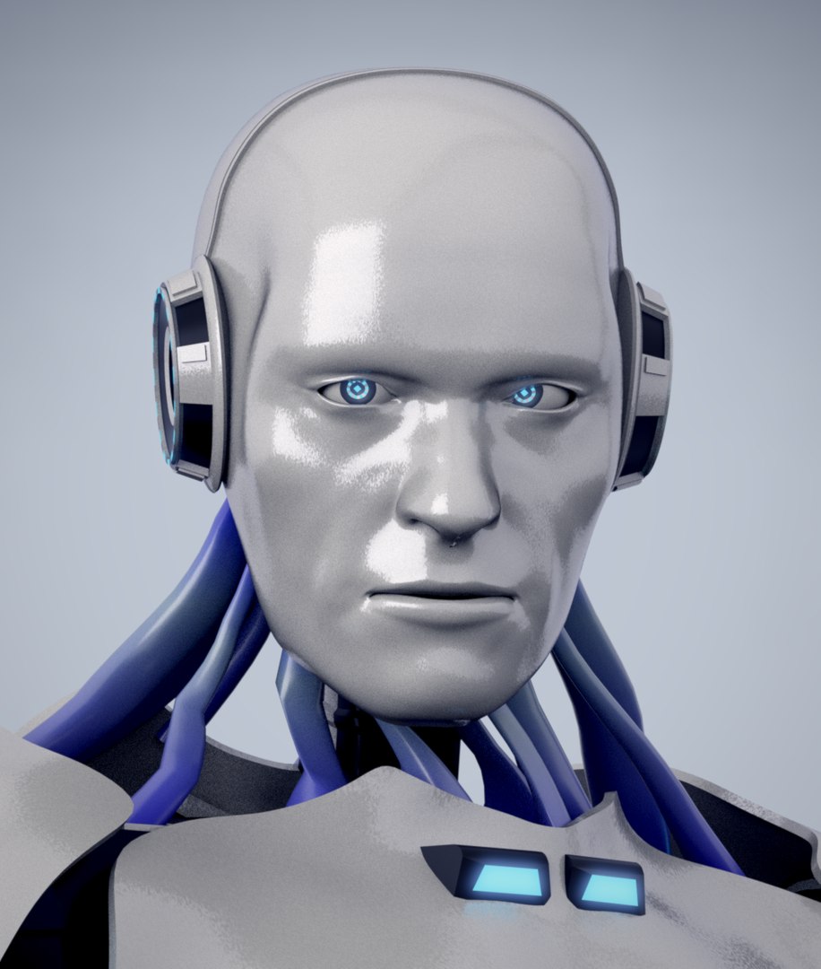 3d Android Male Model