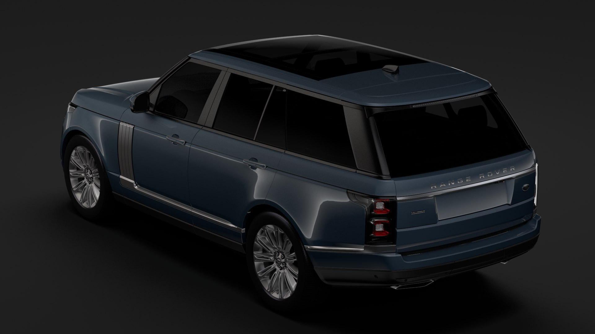 3D Model Range Rover Autobiography L405 - TurboSquid 1227442