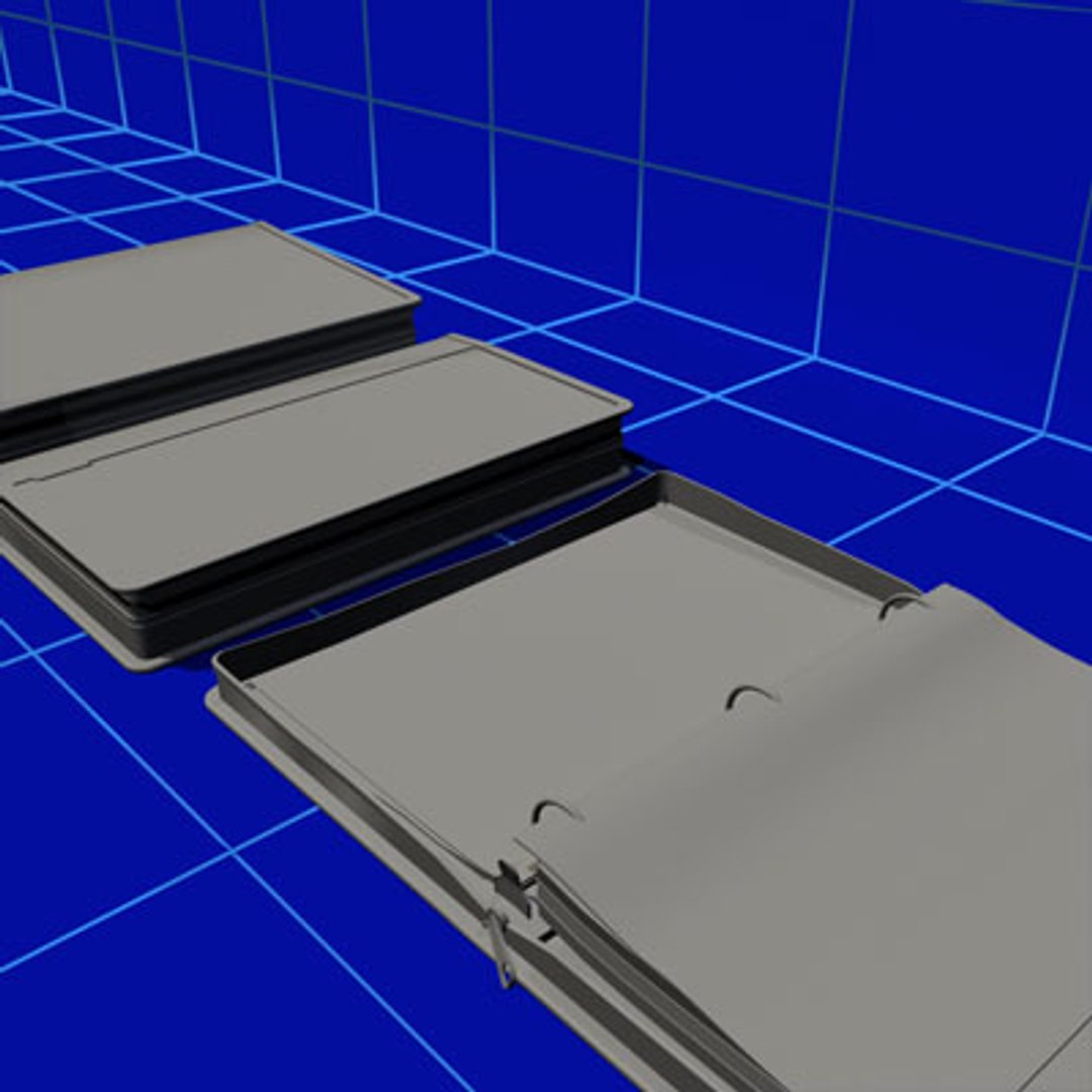 3ds Max Zipper Binder 01
