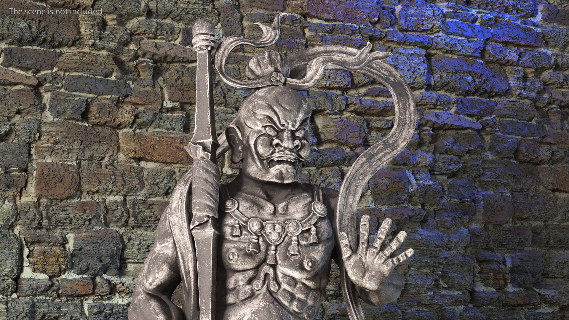 3D Nio Guardian Statue Model - TurboSquid 2092549