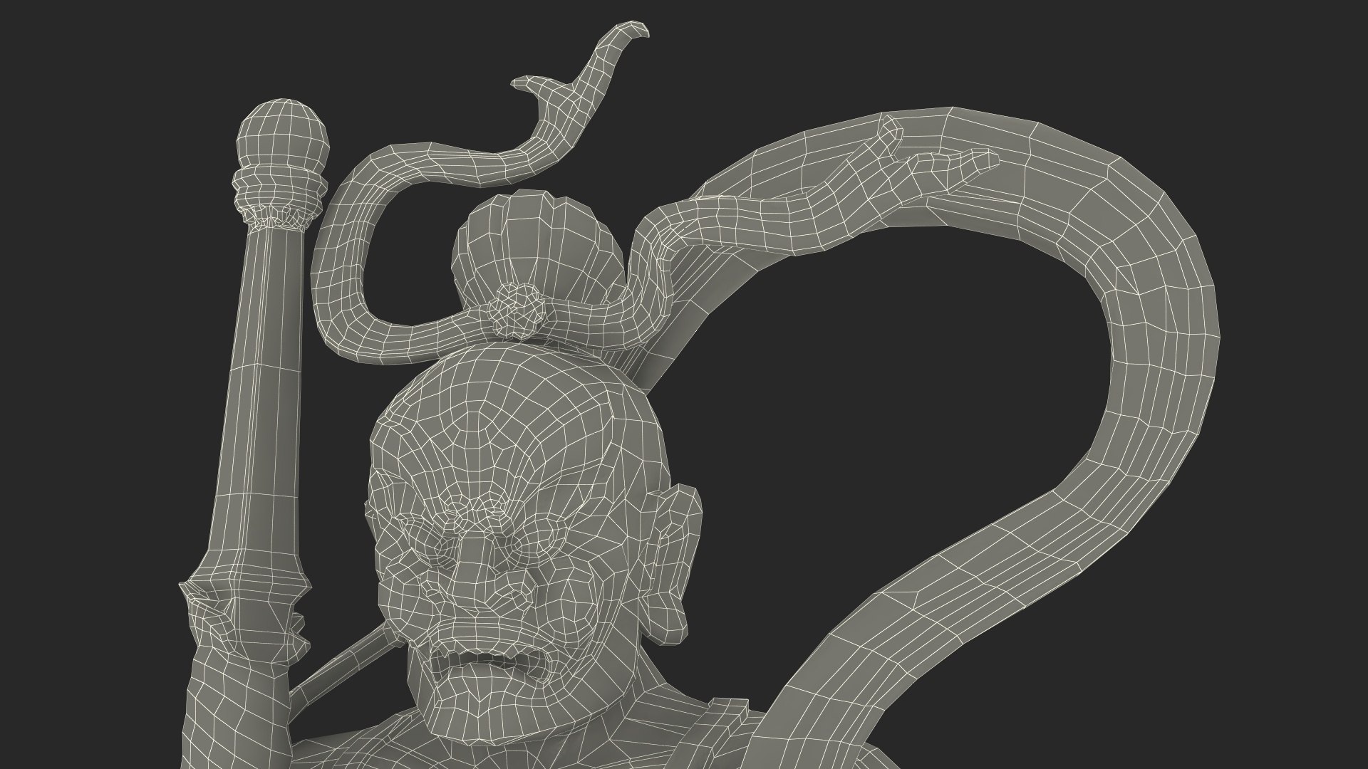 3D Nio Guardian Statue model - TurboSquid 2092549