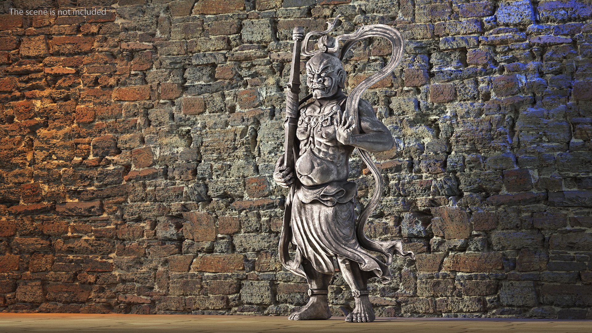 3D Nio Guardian Statue Model - TurboSquid 2092549