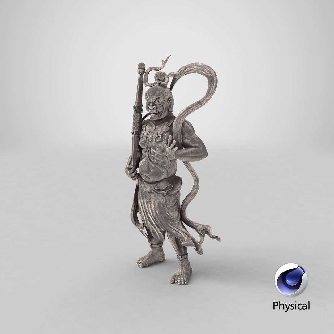 3D Nio Guardian Statue Model - TurboSquid 2092549