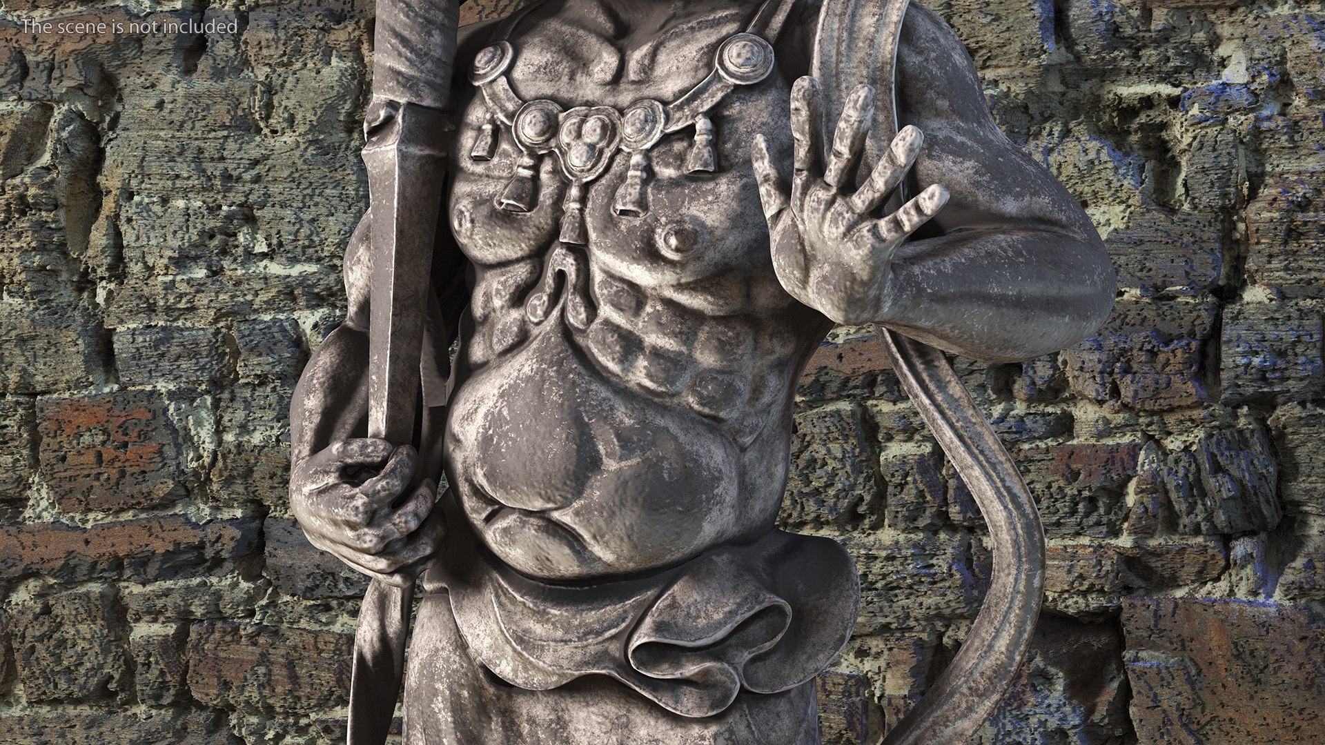 3D Nio Guardian Statue Model - TurboSquid 2092549