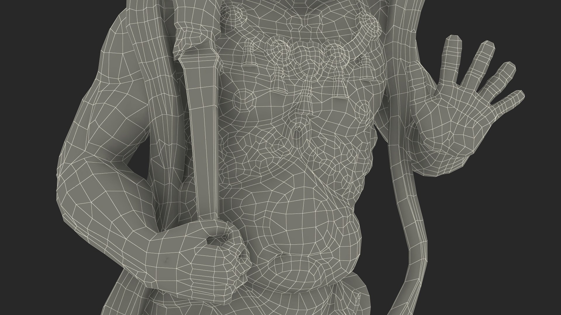 3D Nio Guardian Statue Model - TurboSquid 2092549