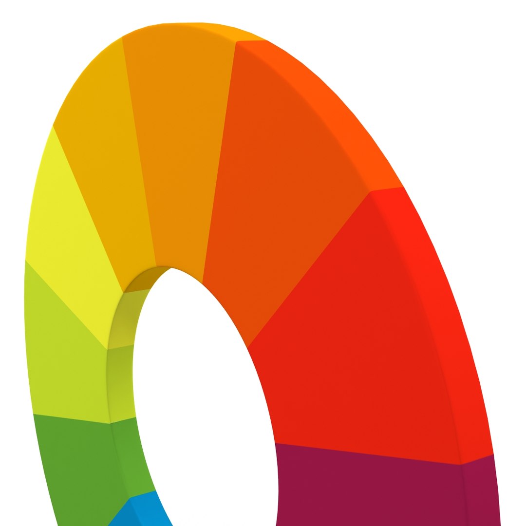 3D Color Wheel - TurboSquid 1162842