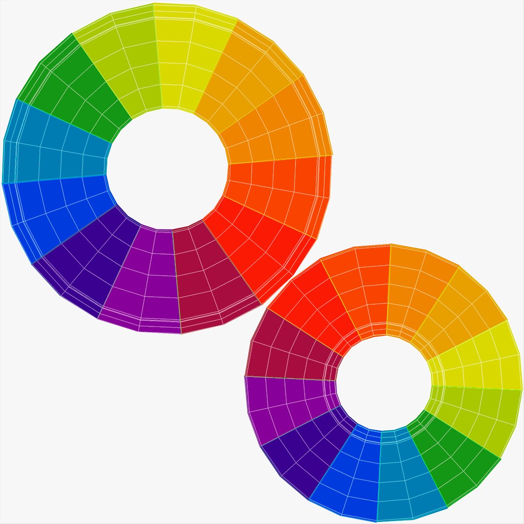 3D Color Wheel - TurboSquid 1162842