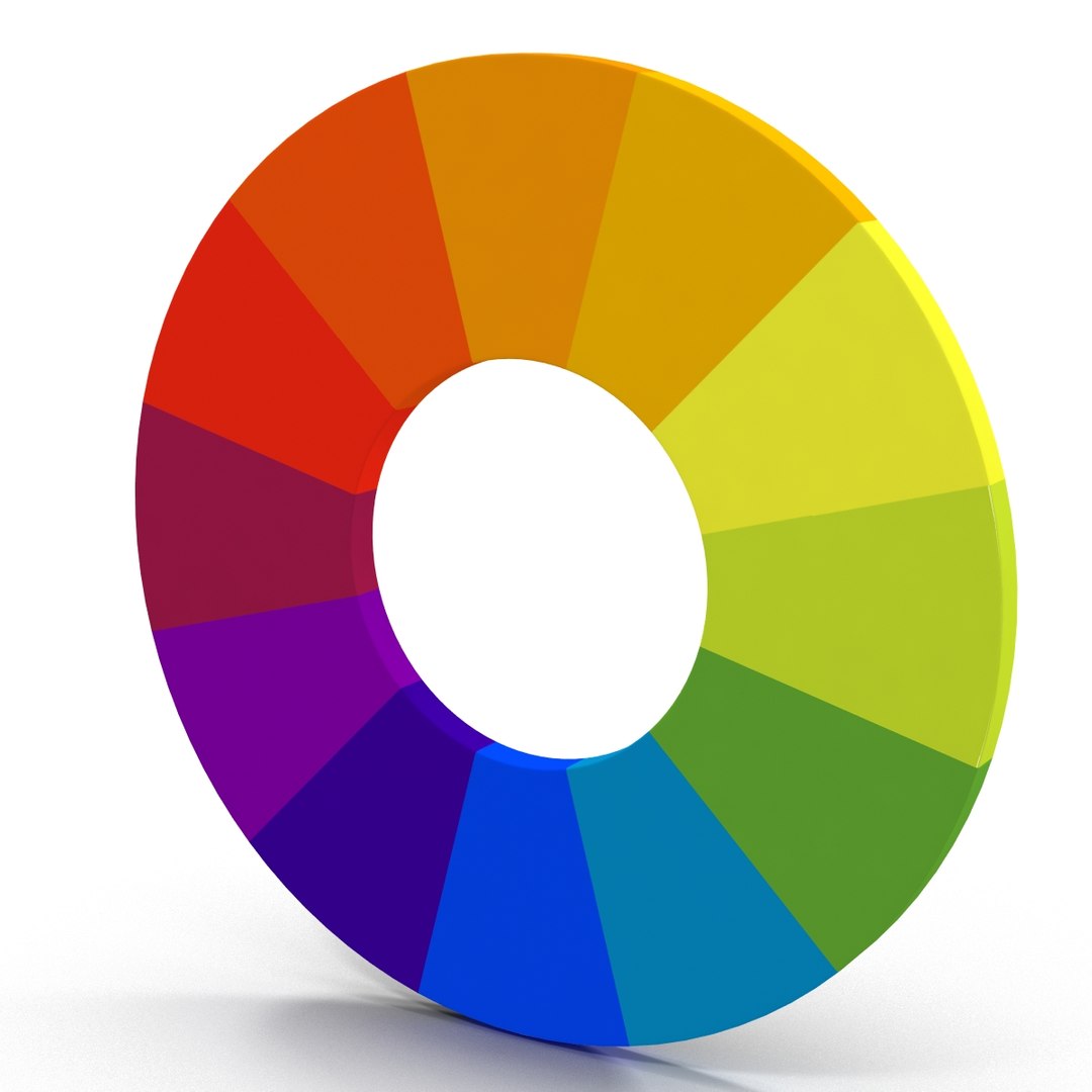 3D Color Wheel - TurboSquid 1162842