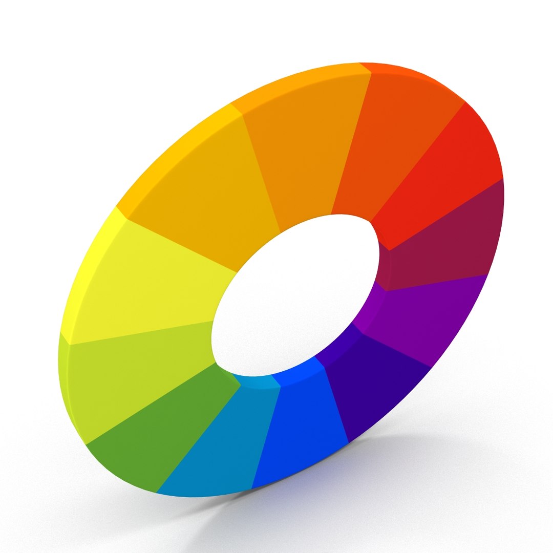 3D Color Wheel - TurboSquid 1162842