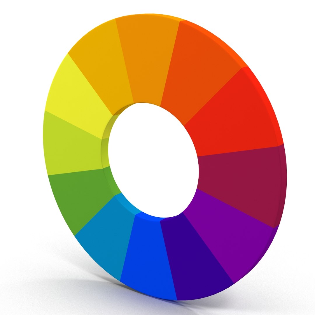 3D Color Wheel - TurboSquid 1162842