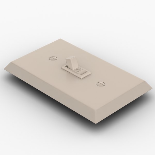 light switch 3d model