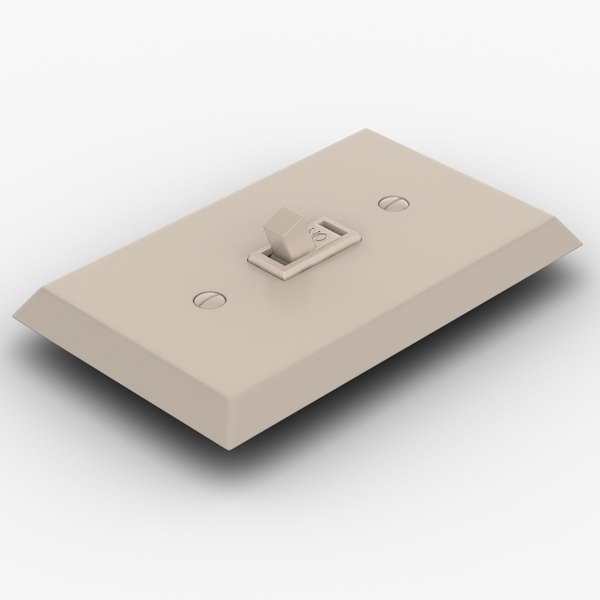 light switch 3d model