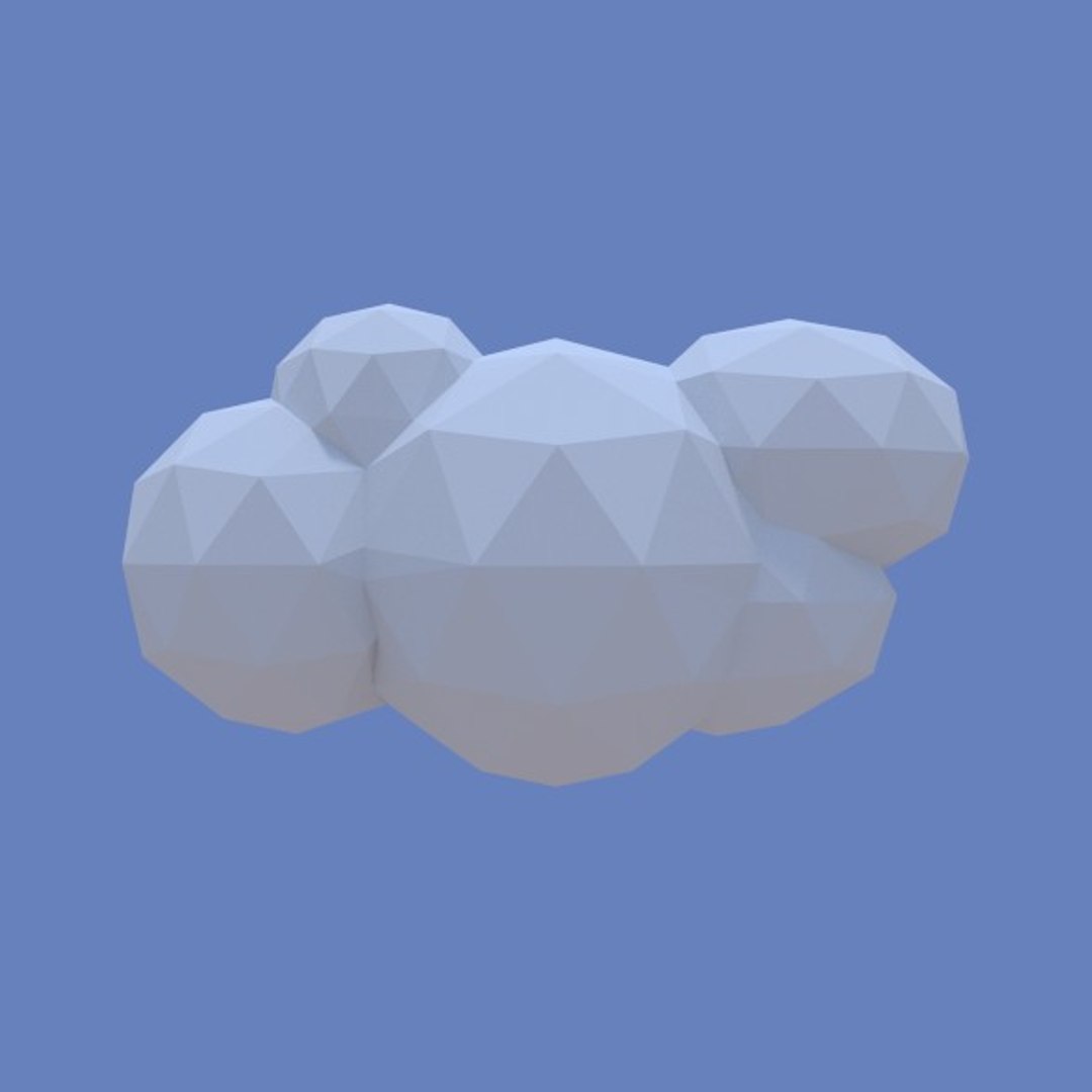Clouds Pack 3d Model