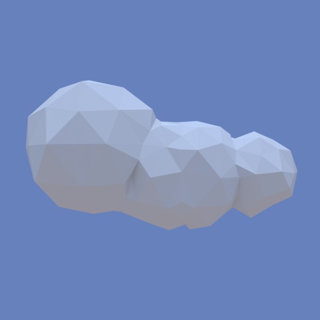 Clouds Pack 3d Model