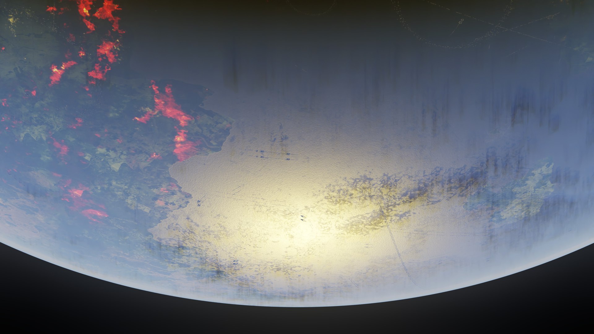 3D Alien Planet With Lava 16K Model - TurboSquid 1808553