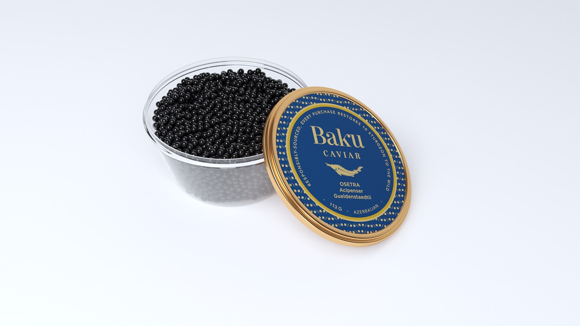 3D Baku caviar model - TurboSquid 1891682
