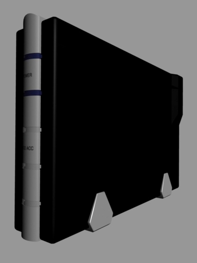 3d model external hard drive