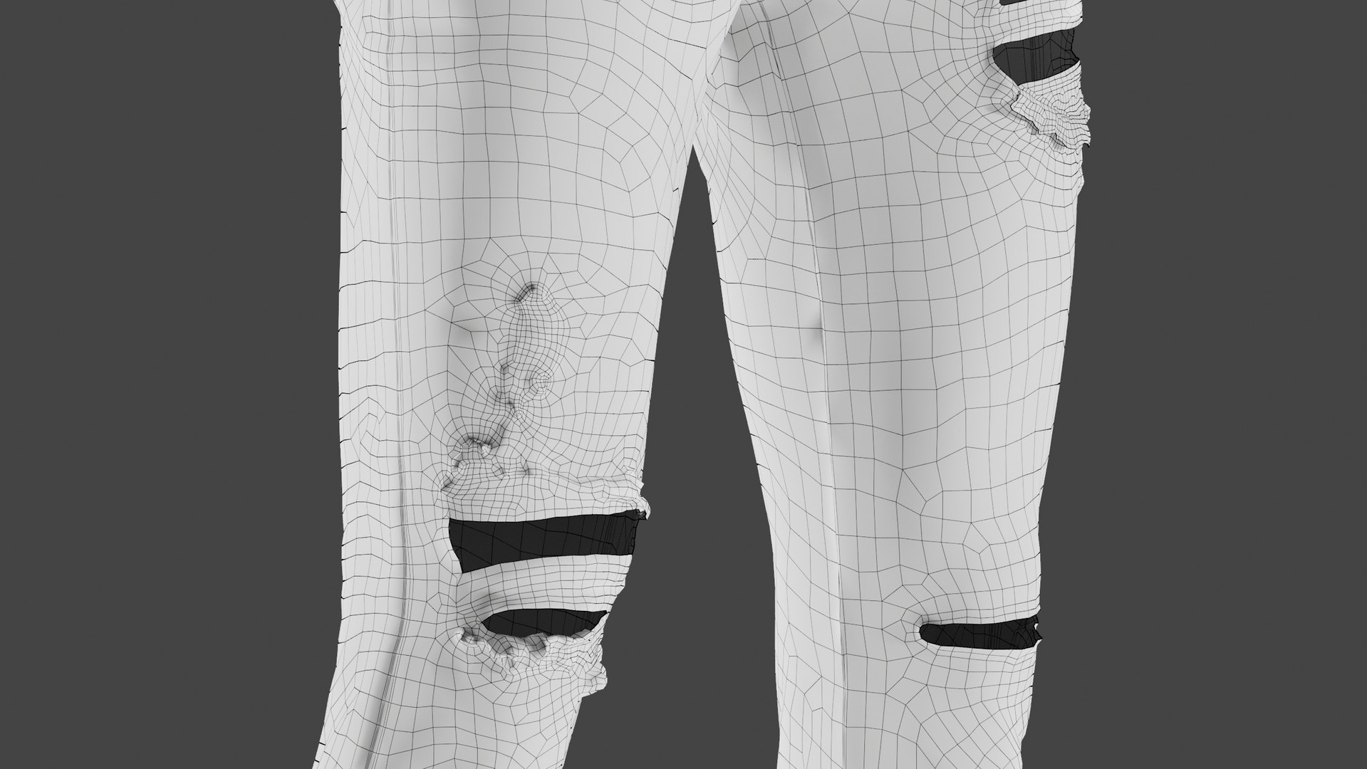 3D Mesh Men S Jeans Model - TurboSquid 1651673