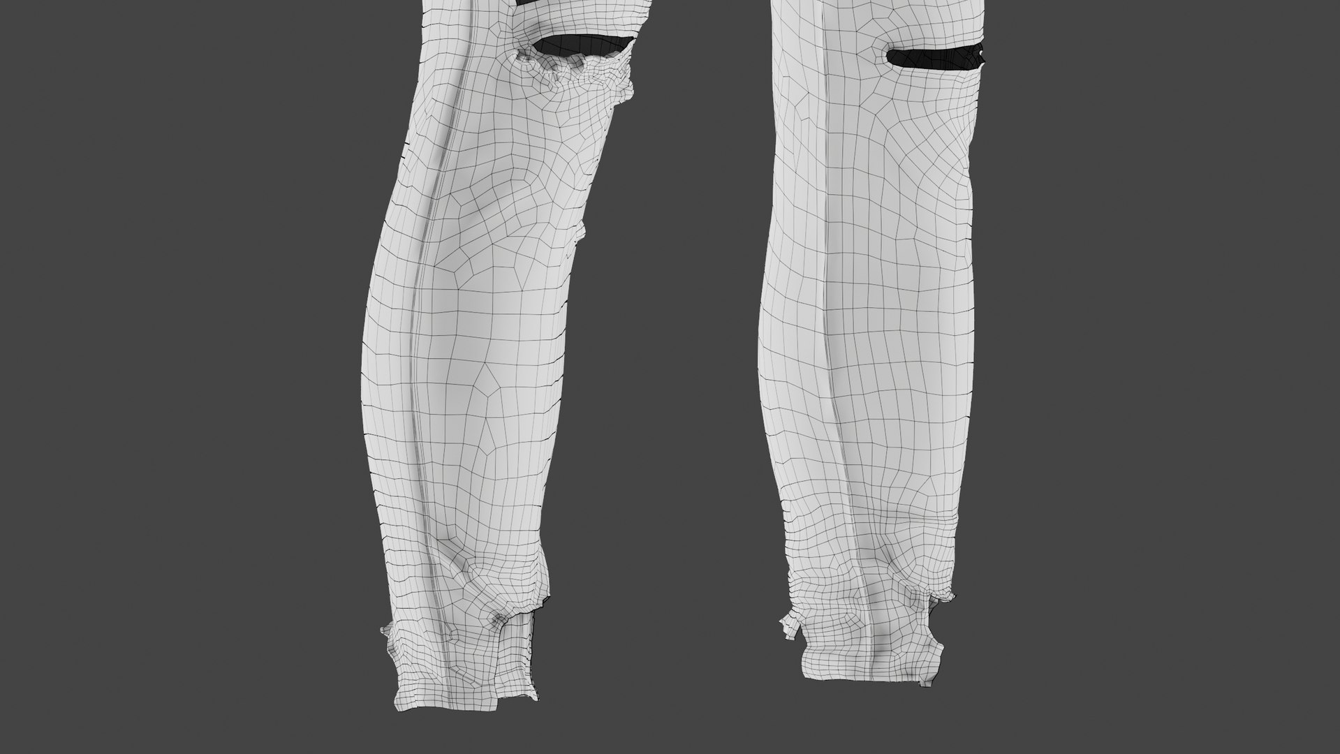 3D Mesh Men S Jeans Model - TurboSquid 1651673