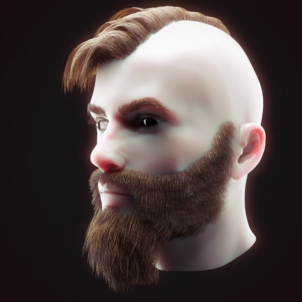 3D beard 14 model - TurboSquid 1489868