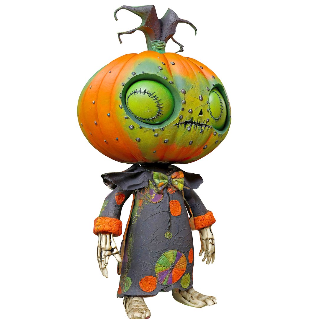 3D Halloween Monsters Model - TurboSquid 2296587