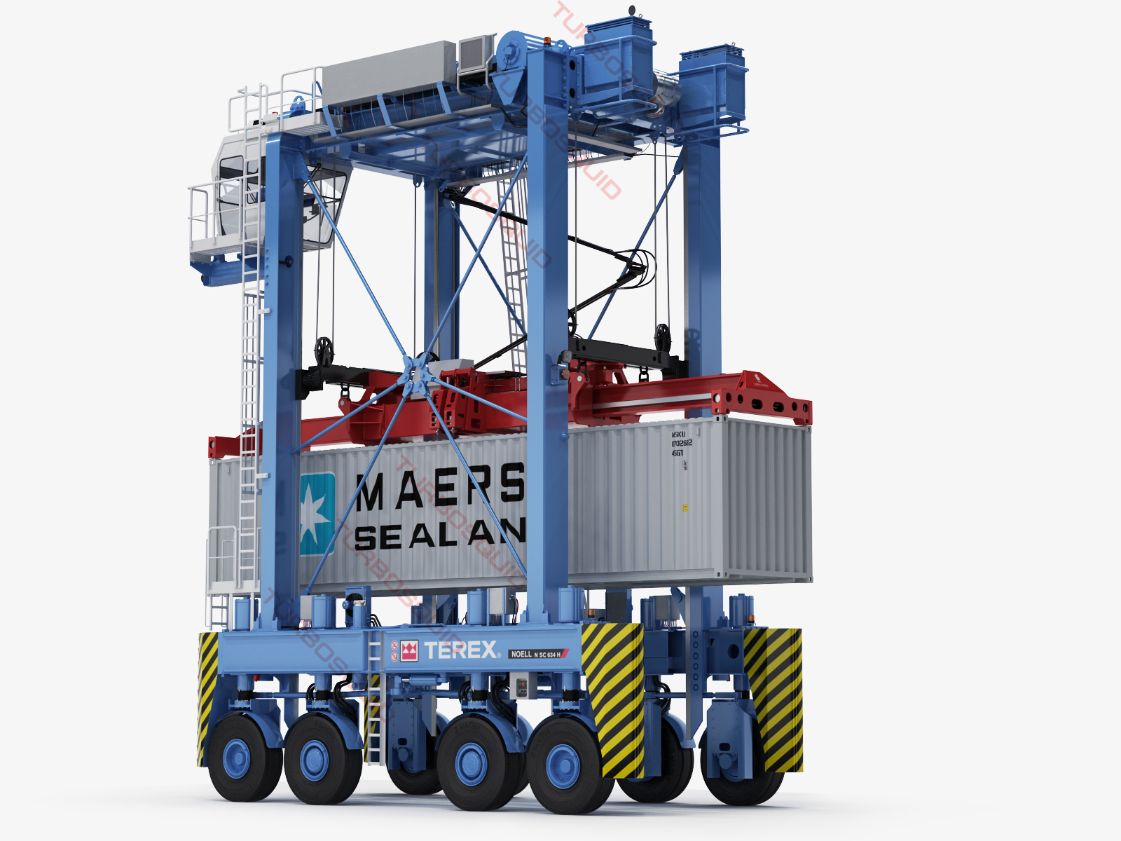 port equipment terex noell 3d max