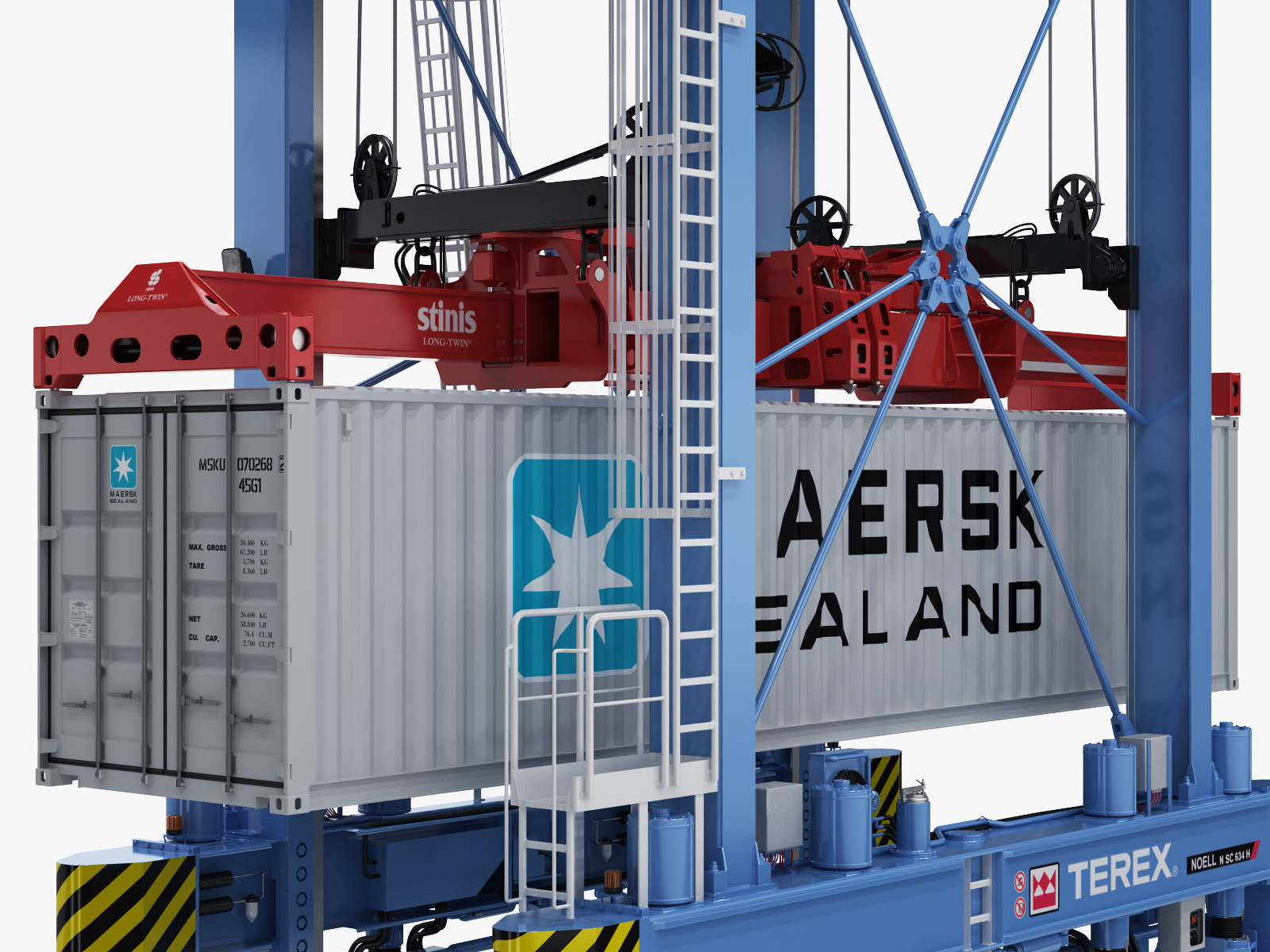 port equipment terex noell 3d max