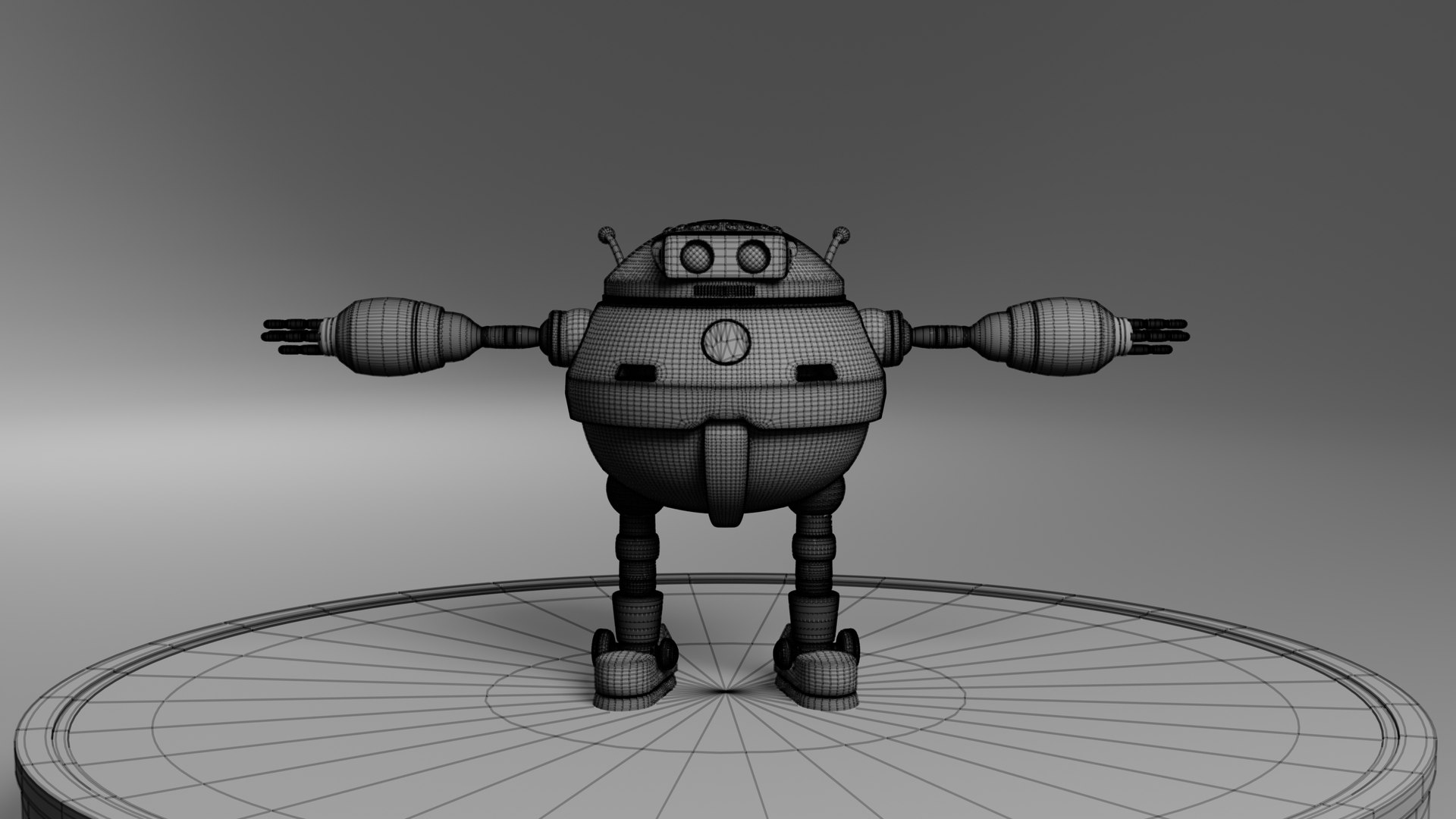 Robot Generic Grunt 3D Model - TurboSquid 1849229