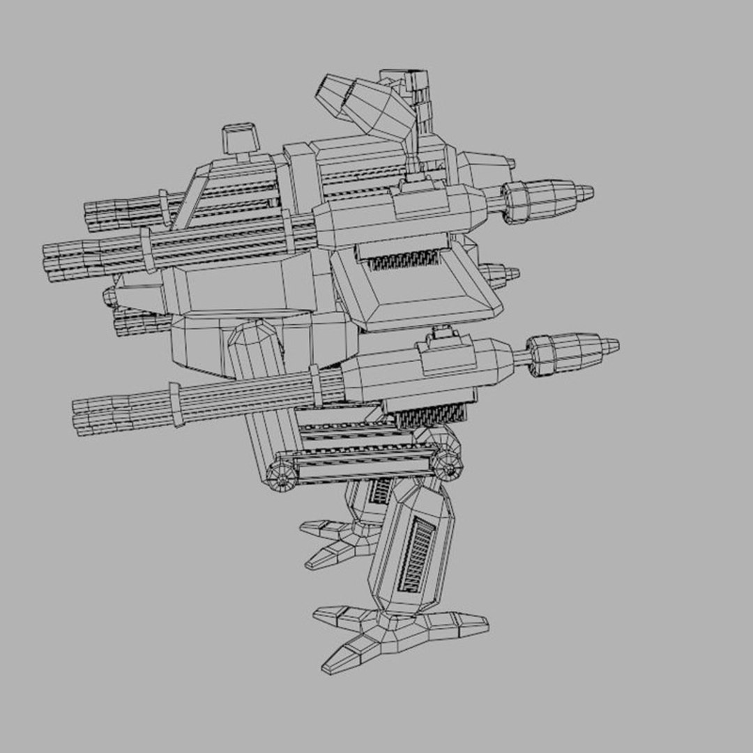 Warrior Robot 3D - TurboSquid 1888603