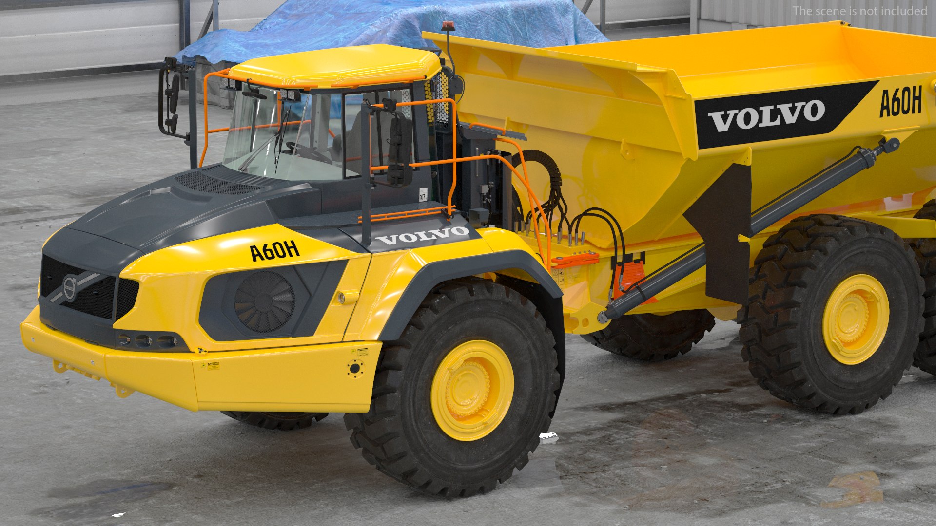 Volvo A60H Truck model - TurboSquid 1848686