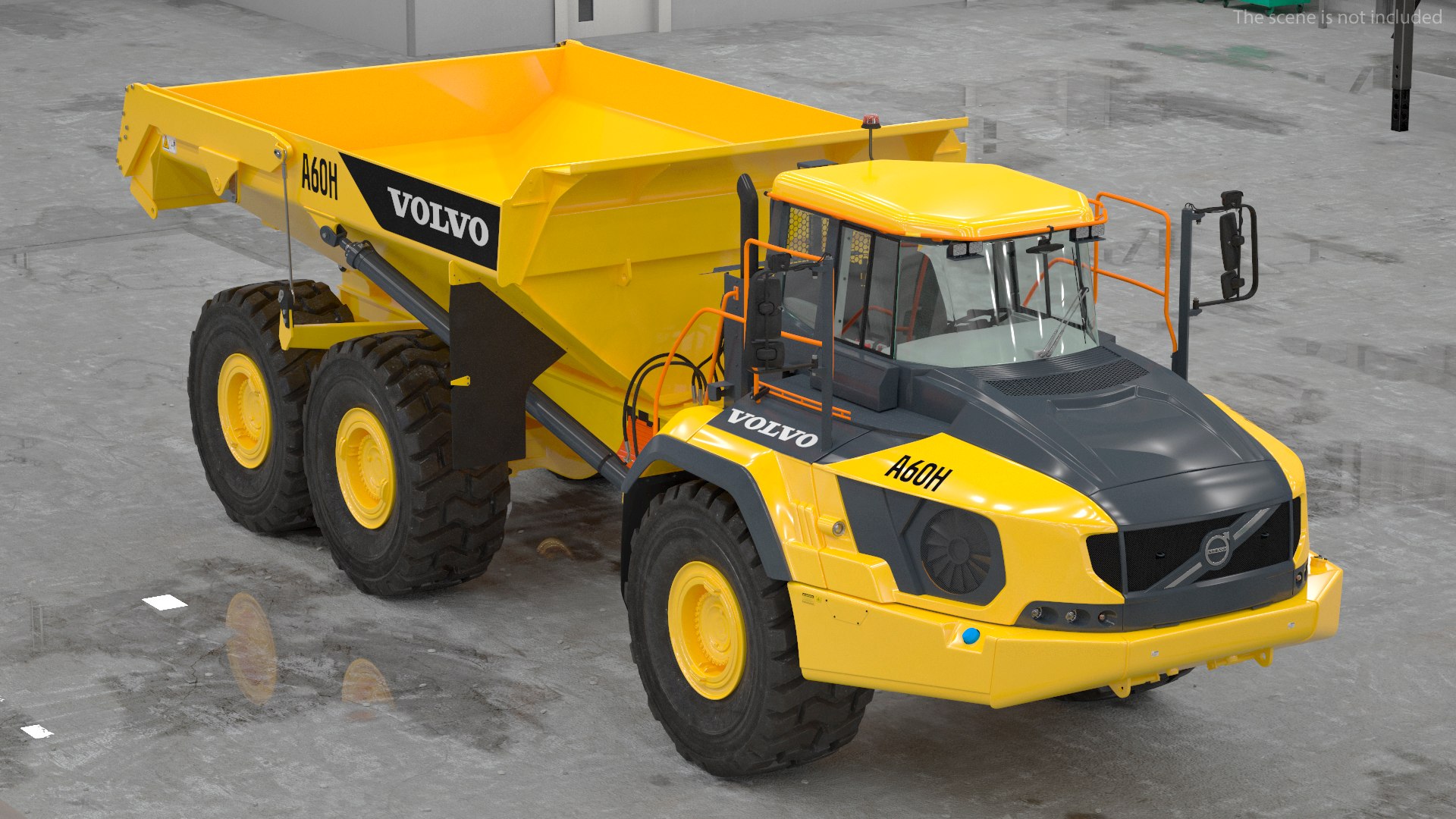 Volvo A60H Truck model - TurboSquid 1848686
