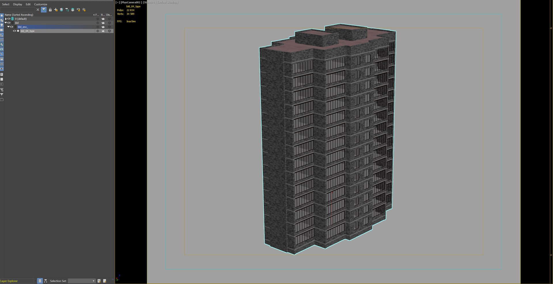 3D Model Residential 14-storey Building 3d Model - TurboSquid 1851684