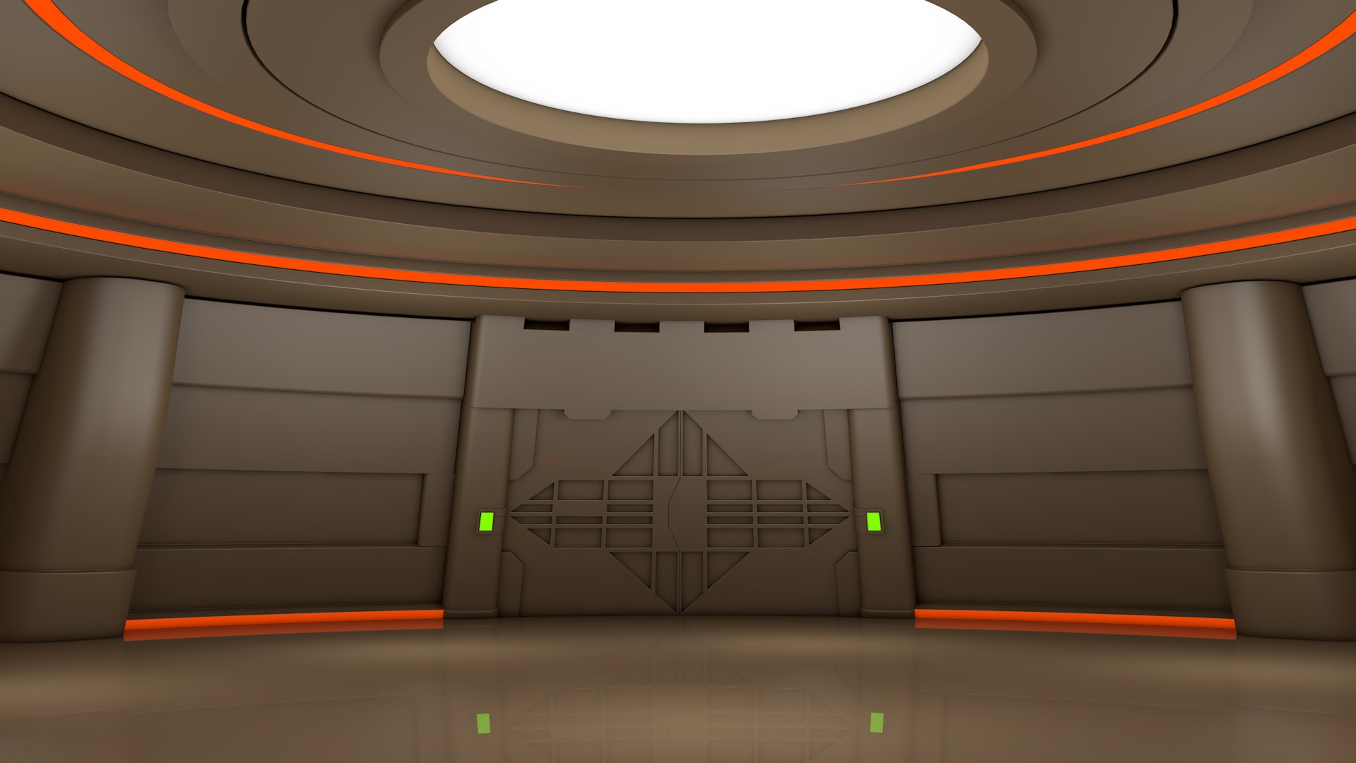 3D Model Sci Fi Room - TurboSquid 2363561