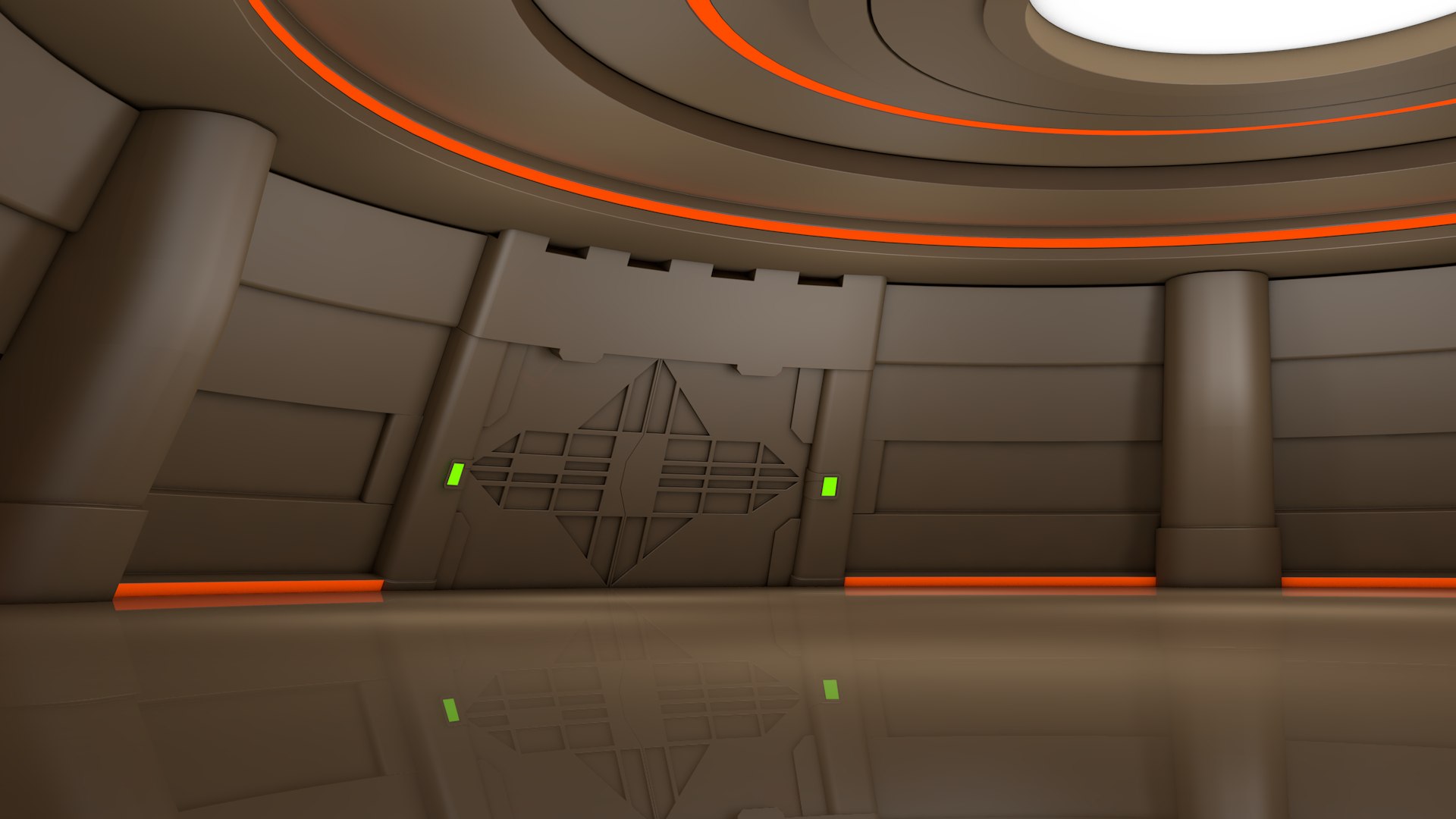 3D Model Sci Fi Room - TurboSquid 2363561