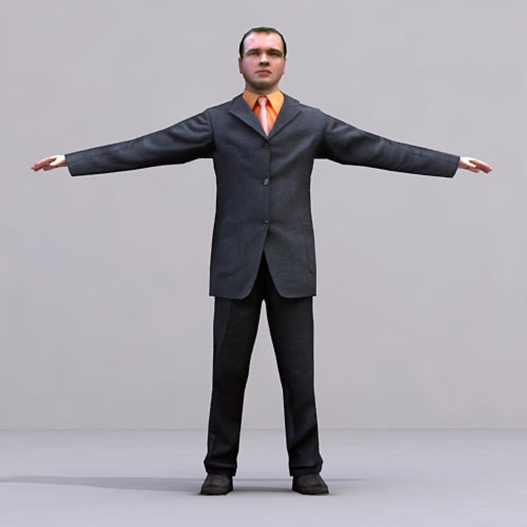 3d model axyz rigged characters