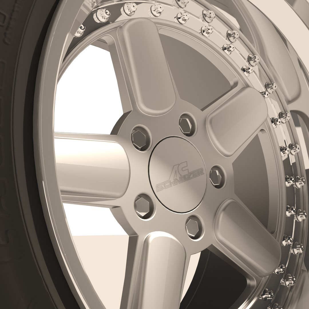 3d Ac Schnitzer Wheel