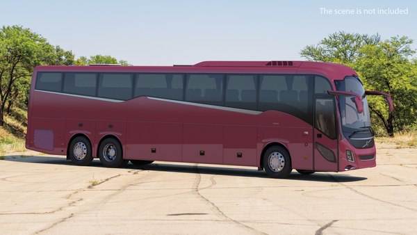 modelo 3d Volvo 9900 Bus aparejado - TurboSquid 1518320