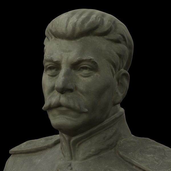 3D sculpture stalin model - TurboSquid 1273333