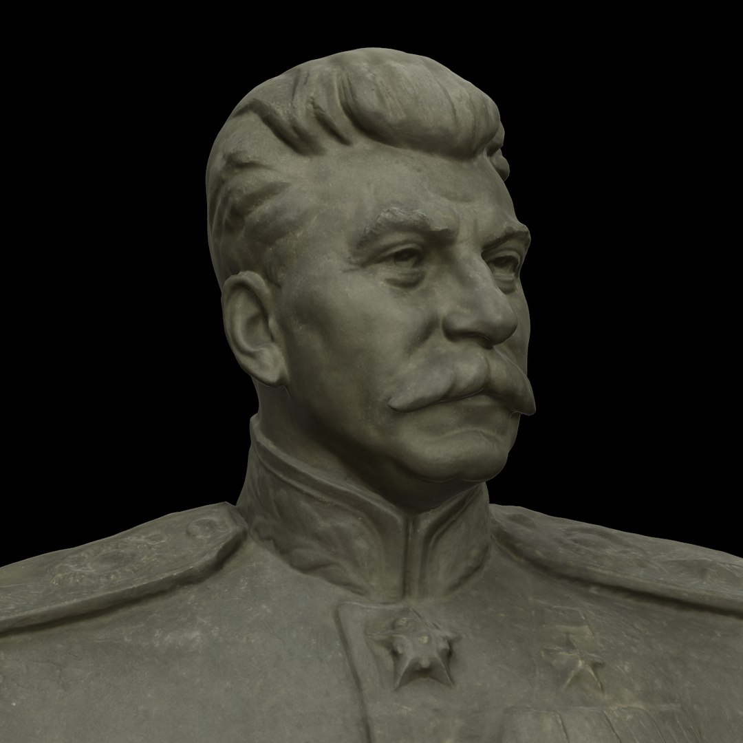 3D sculpture stalin model - TurboSquid 1273333