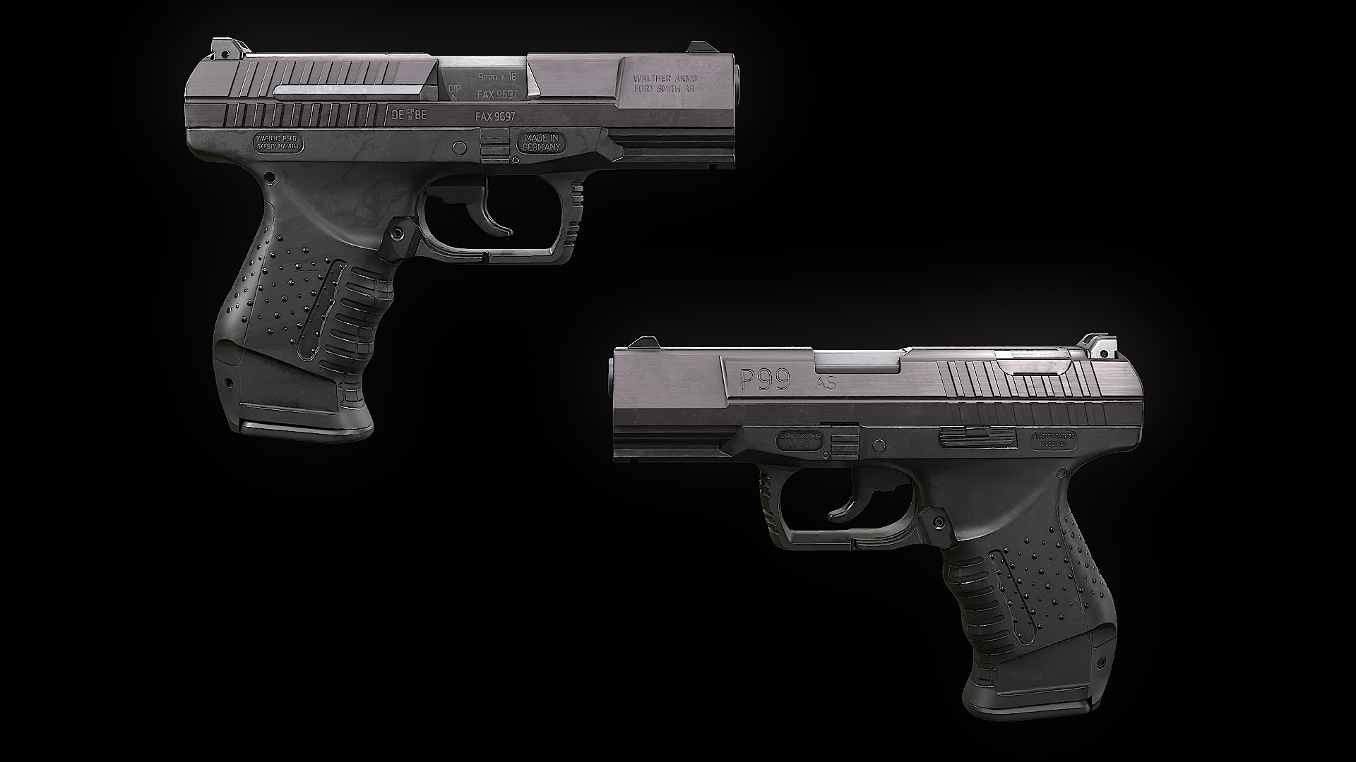 P99 Model - TurboSquid 2153464