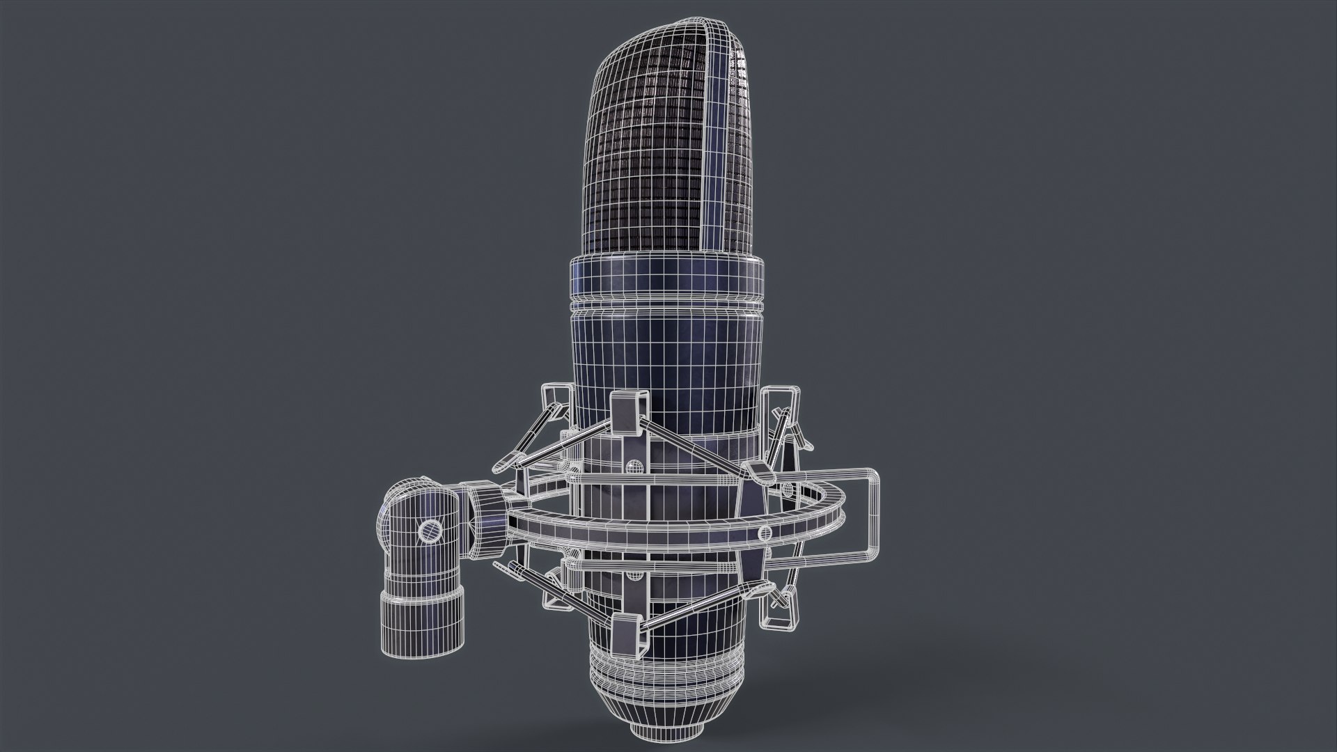 Studio Microphone 3D Model - TurboSquid 1853329