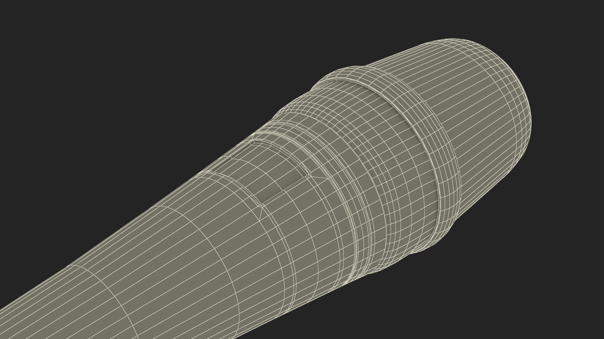 3D Model Handheld Vocal Microphone Mockup - TurboSquid 2317731