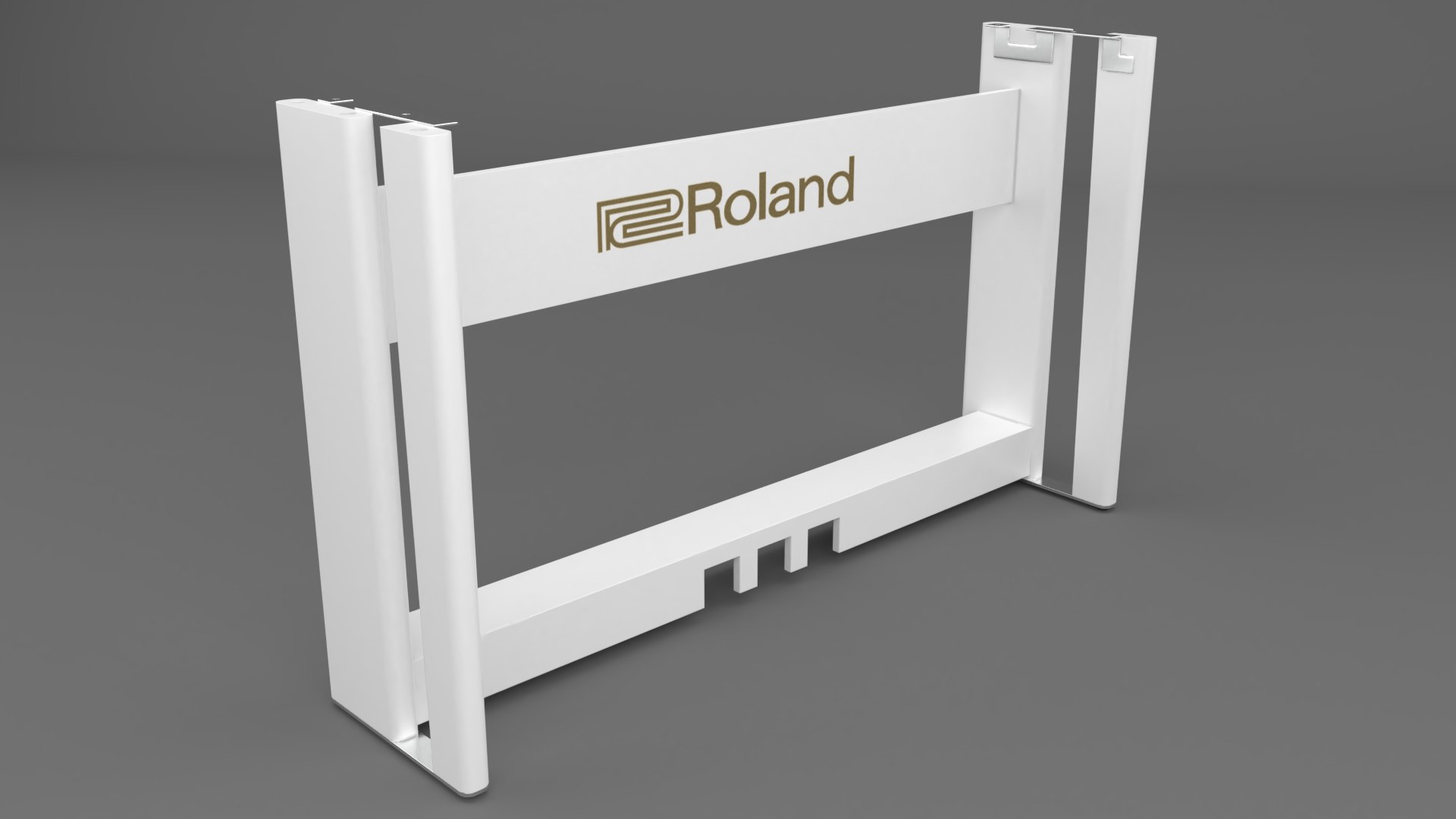 3D Roland Musical Set White Model - TurboSquid 2012918