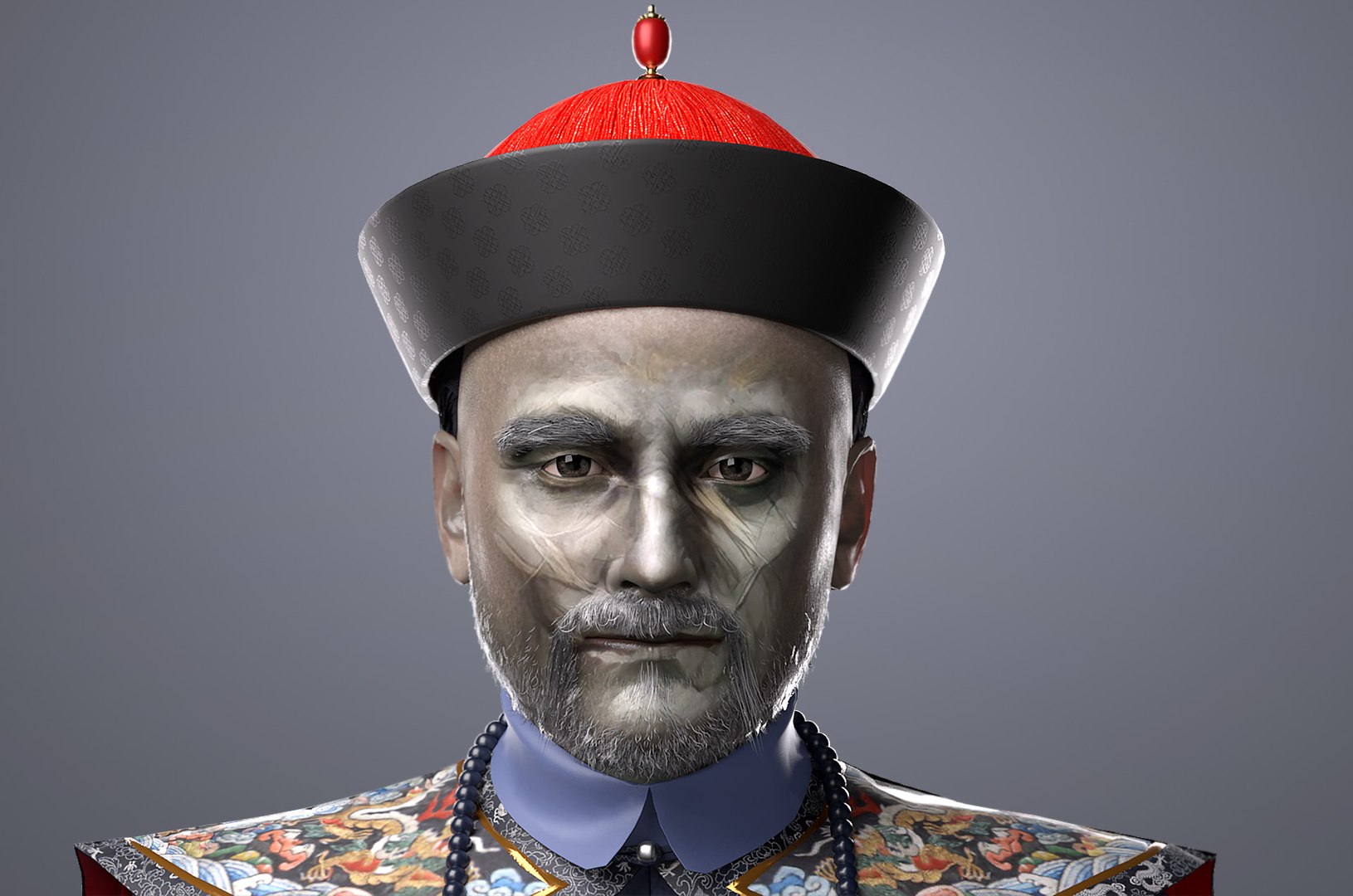 People In Qing Dynasty Of China 3D - TurboSquid 1743417