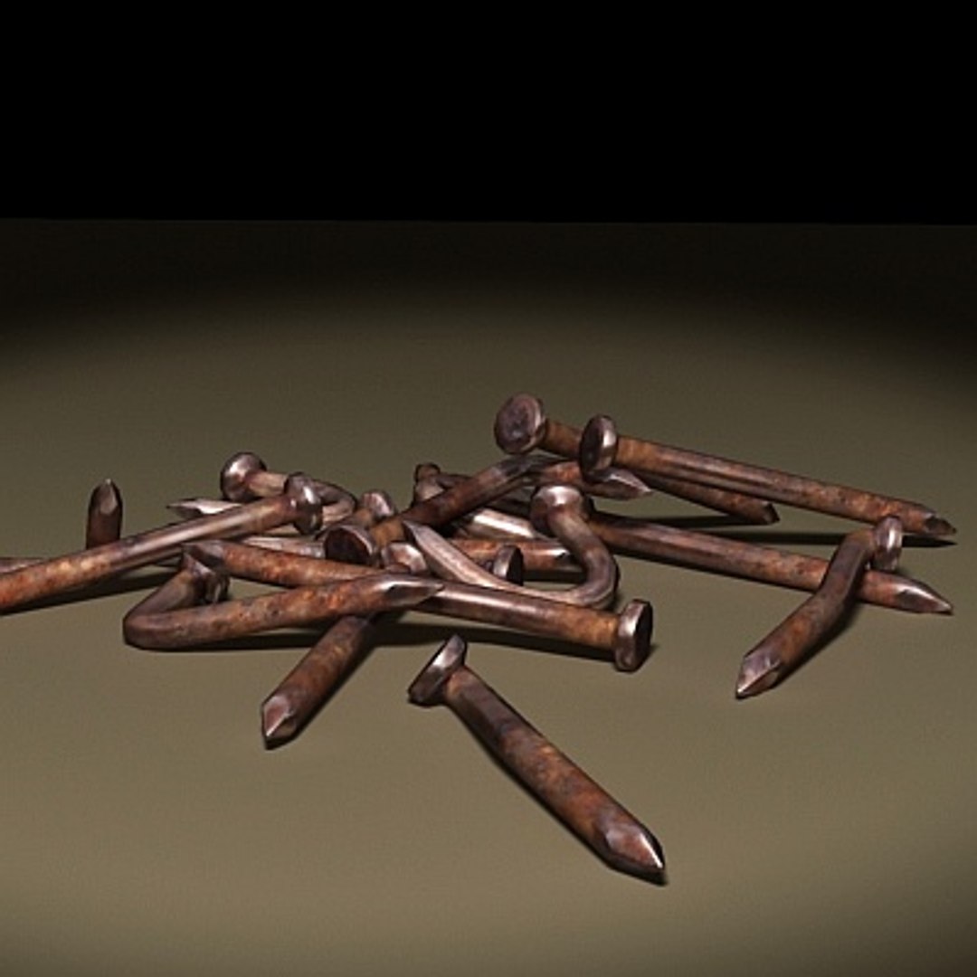 Rusty Nails Rust 3d Model