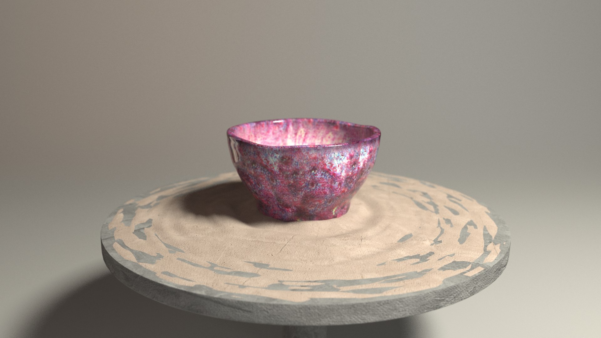 Flan Porcelain Clay Bowl Formed Animation 3D - TurboSquid 1831216