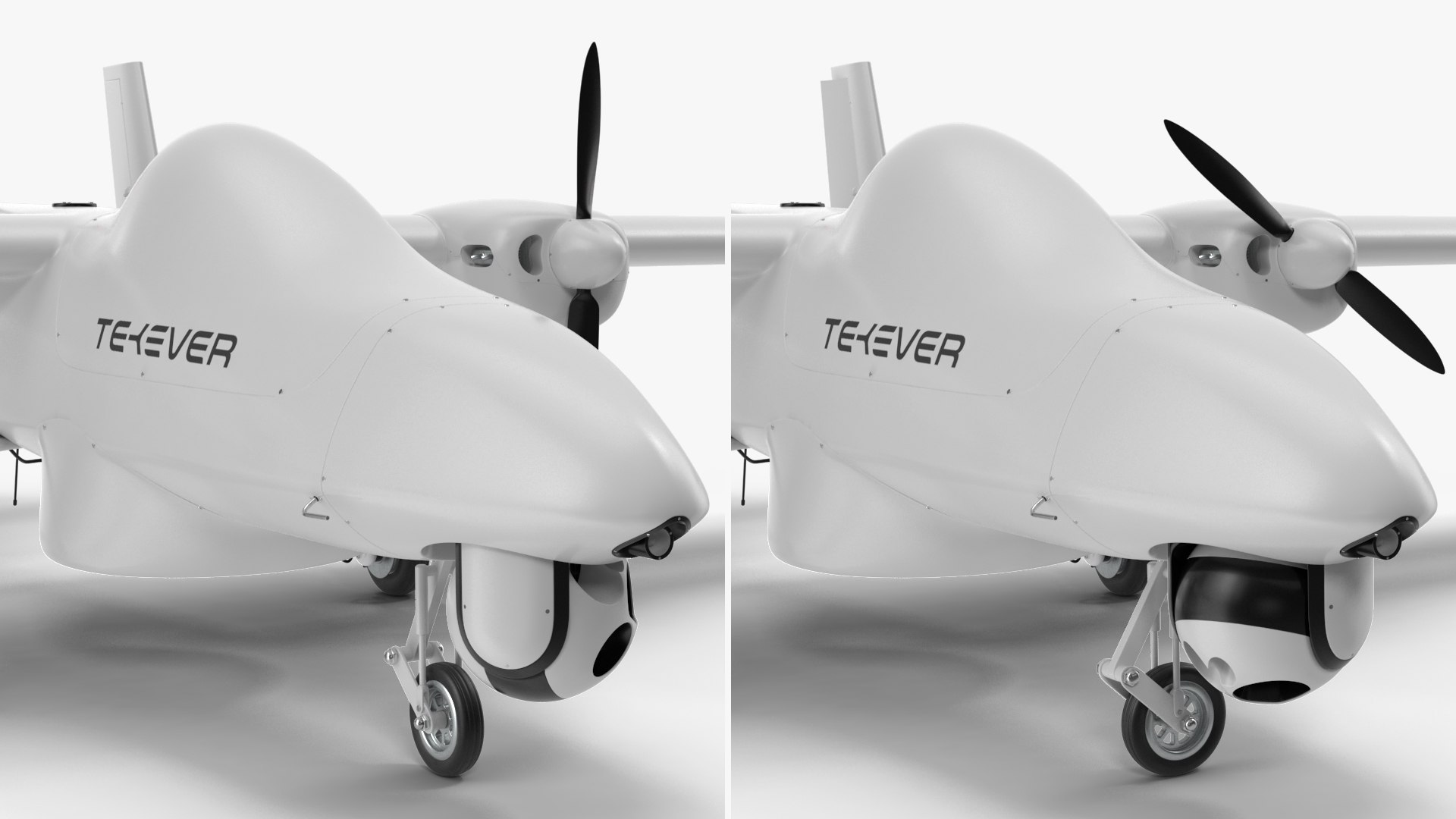 Tekever AR5 UAS Rigged for Maya 3D - TurboSquid 2154530